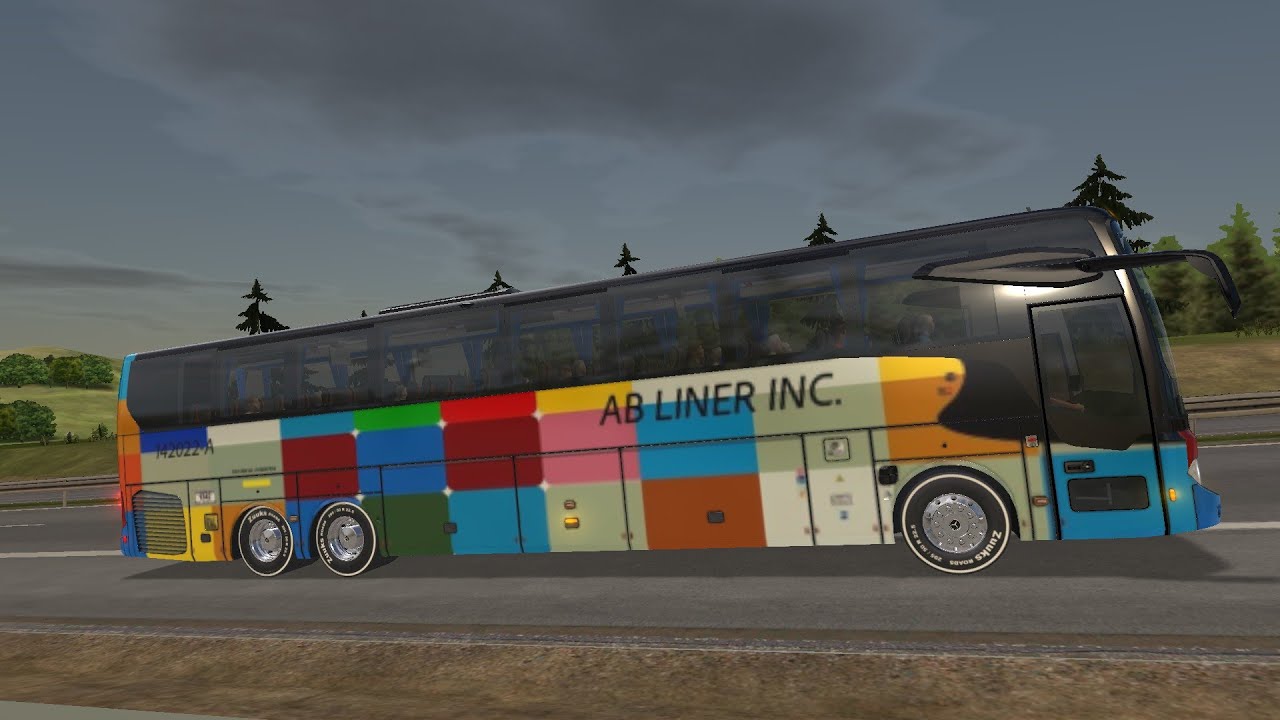 Bus Simulator Ultimate | ft. AB Liner Inc.(MB Tourrider Premium)| Skin ...