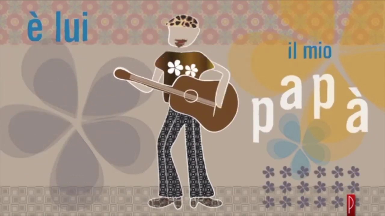 La mia famiglia (Elementary Italian) - YouTube