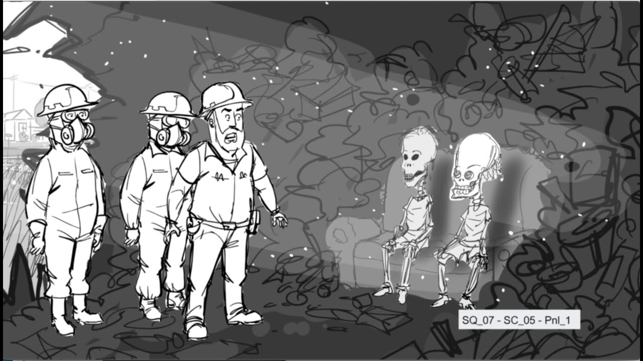 Beavis & Butthead "Hoarders" Season 2, episode 10, SQ 7 - storyboard ...