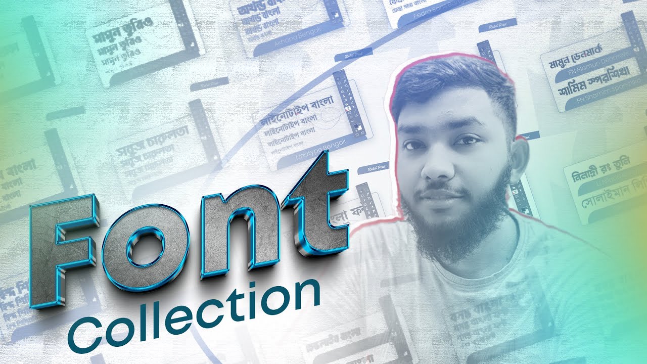 Bangla Best Font For Graphic Designer | Best Font Collection - YouTube