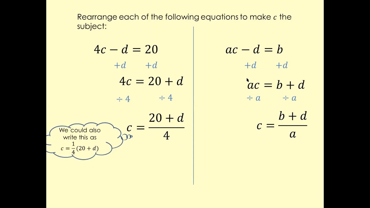 Rearranging Equations YouTube rearranging-equations-youtube