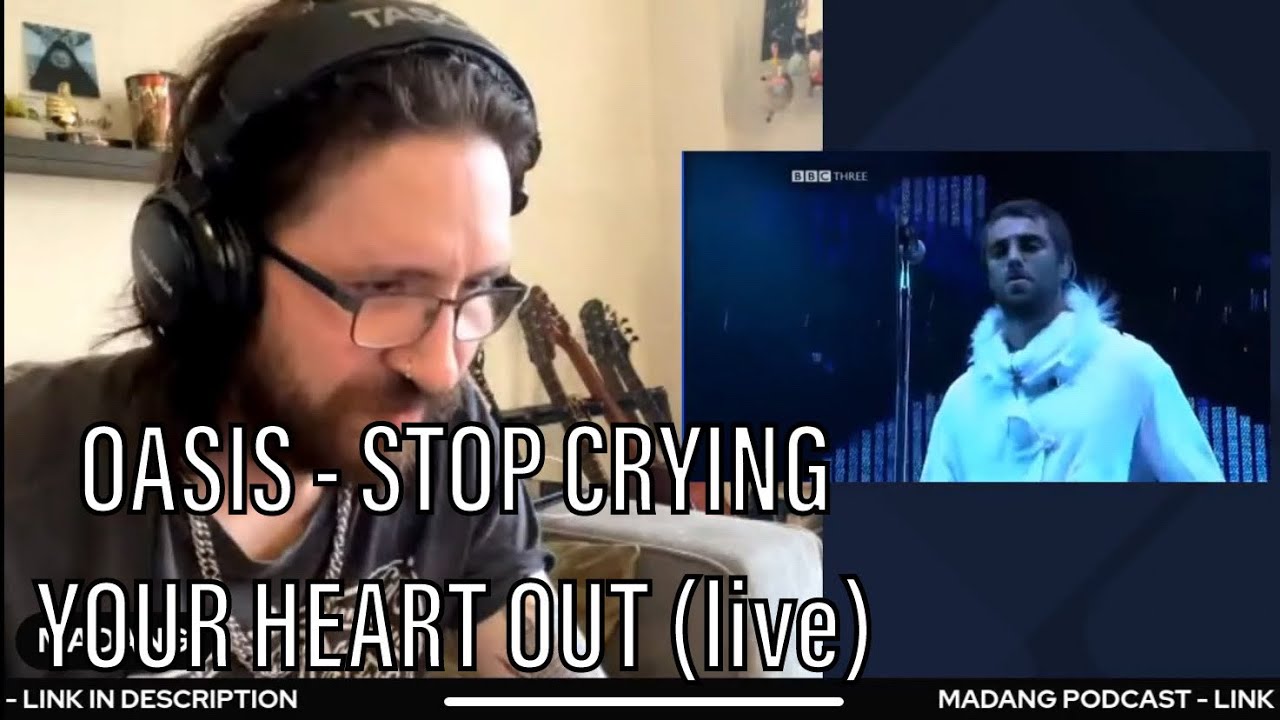 METALHEAD REACTS| OASIS - STOP CRYING YOUR HEART OUT (live) - YouTube