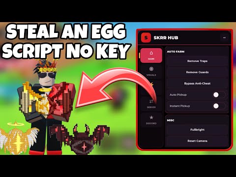 Steal An Egg Script - NO KEY | OP Instant Steal, Speed, Auto Steal, God Mode & More! ✨