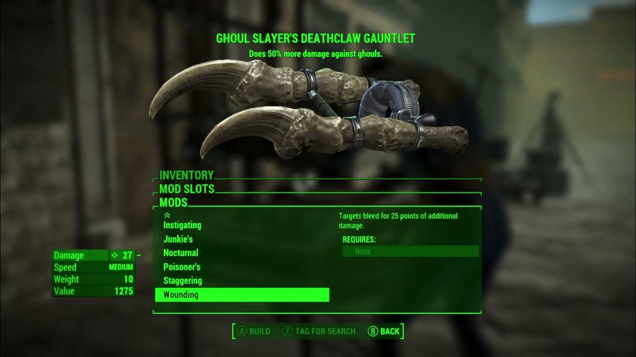 Fallout 4 modding, 3 Star Melee Weapons - YouTube