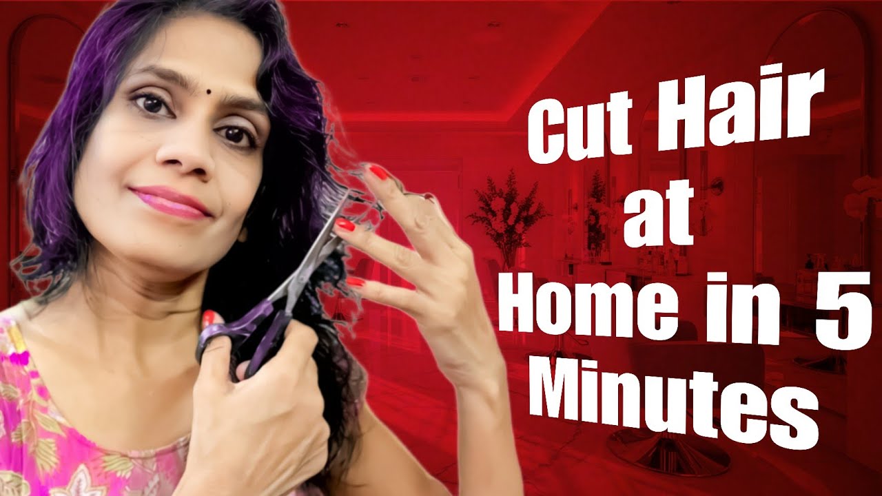 How I Cut My Own Hair at Home in 3 Easy Steps (Butterfly🦋 haircut ...