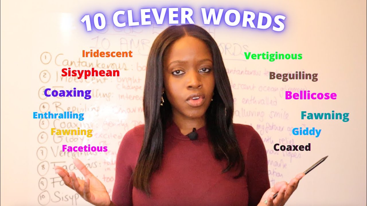10 Clever Words That You Can Use In ANY English Essay! - YouTube