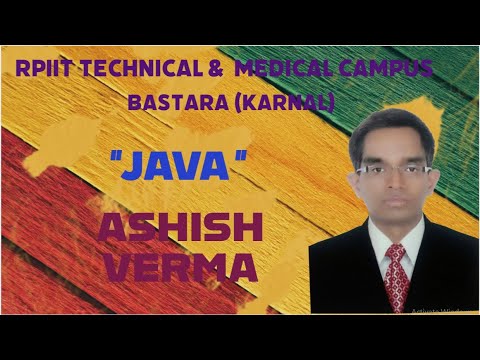 wap for replace one char to another in java by ashish verma RPIIT Academics - YouTube