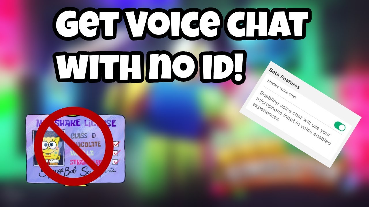 How To Get Voice CHAT Without An ID. (Voice Chat Without ID) - YouTube