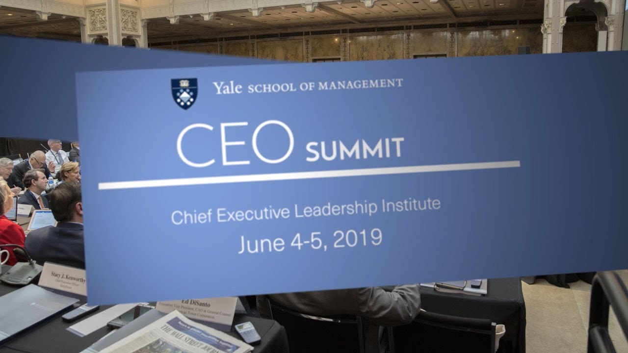 CEO Summit, Chief Executive Leadership Summit, June 4-5, 2019 - YouTube