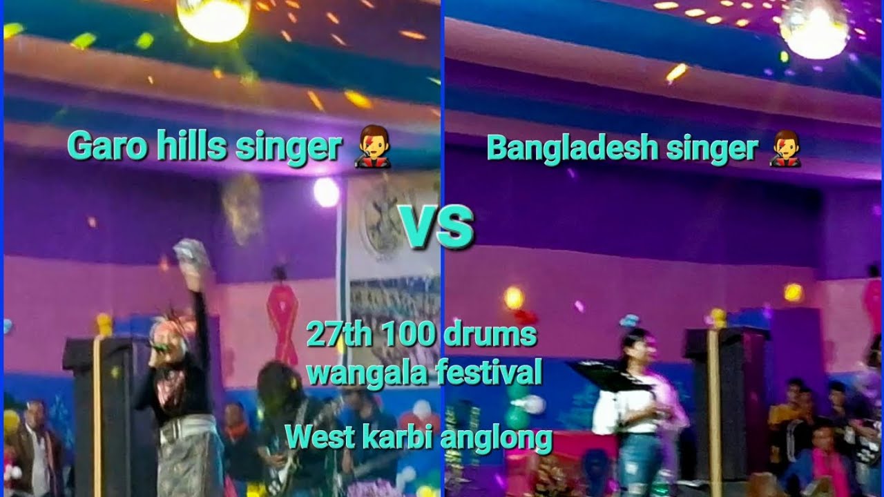 Garo hills singer 💃and Bangladesh garo singer💃 singing live performance ...