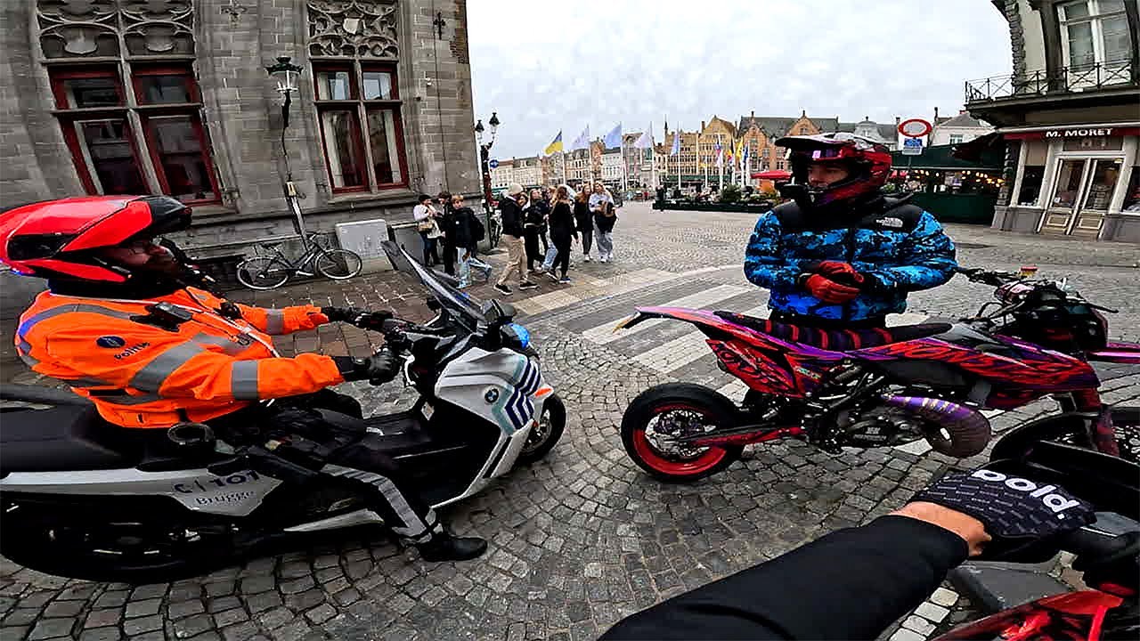 MET MONSTERTUBE NAAR BRUGGE RIJDEN - YouTube