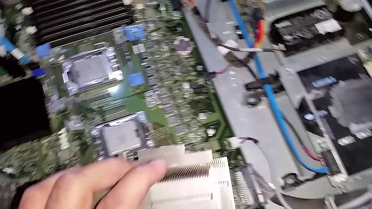 Remplazando la motherboard a un servidor poweredge r710 Segunda Parte ...