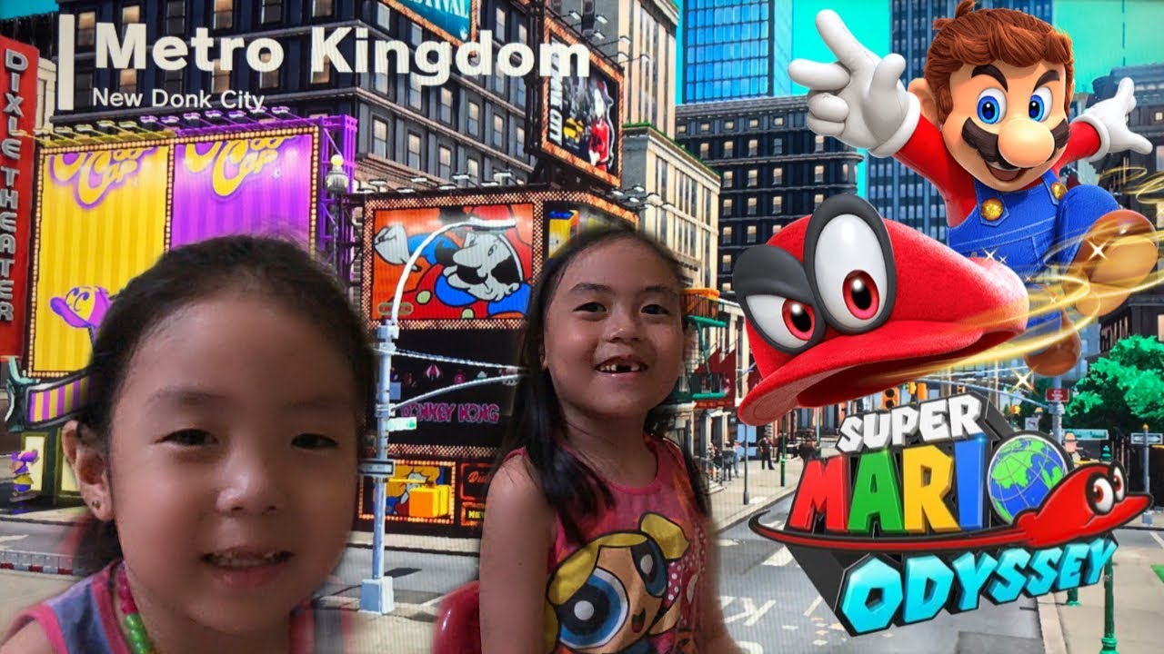 ROAMING AROUND METRO KINGDOM NINTENDO SWITCH SUPER MARIO ODYSSEY ...