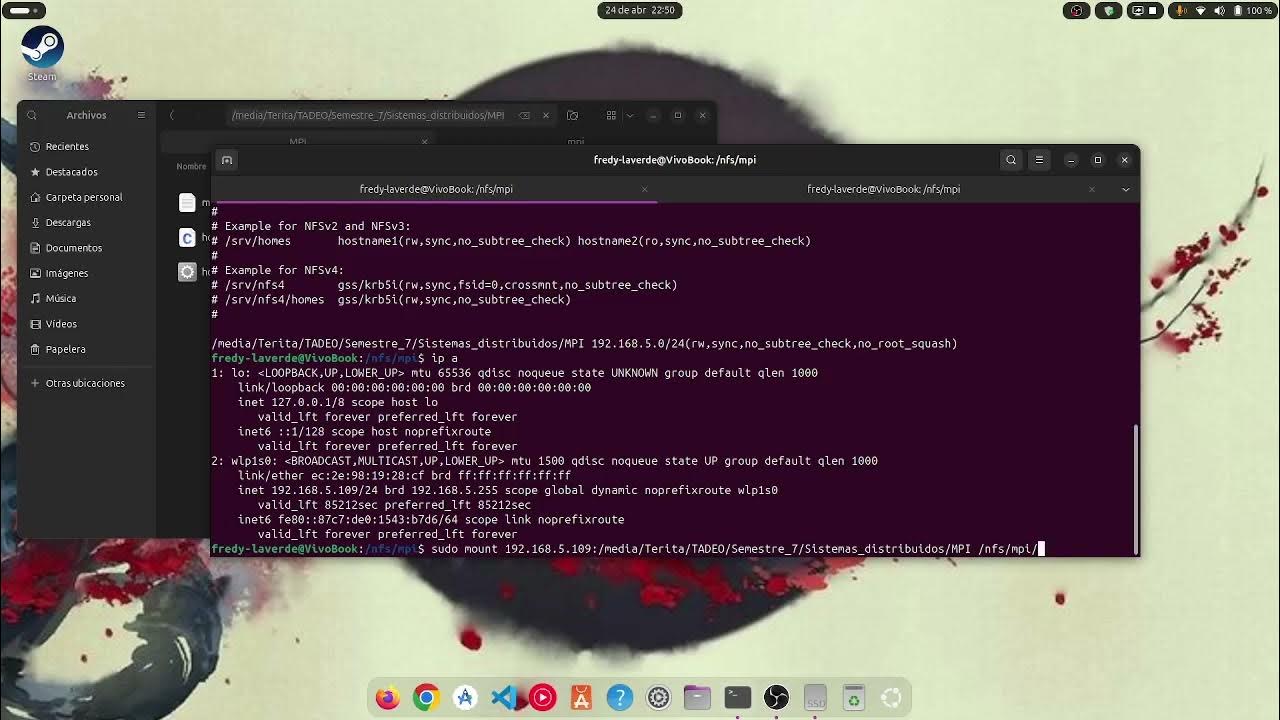 Implementación MPI Remoto Ubuntu - YouTube