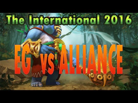EG vs ALLIANCE Group TI6 [Highlights] TI6 : Multicast Ding Ding DOTA 2 - YouTube