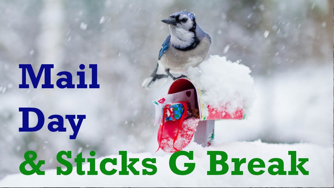 Mail Day and a Vintage Break from @SticksG - YouTube