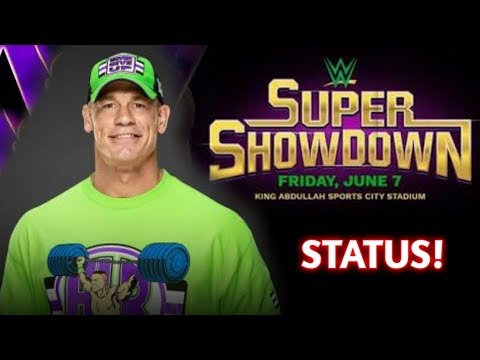 John Cena Super Showdown 2019 Match Revealed? ( STATUS )