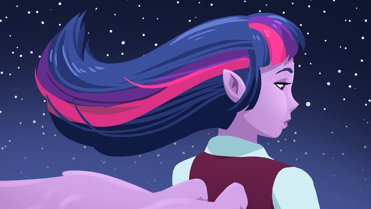 Speedpaint: Twilight at Night - YouTube