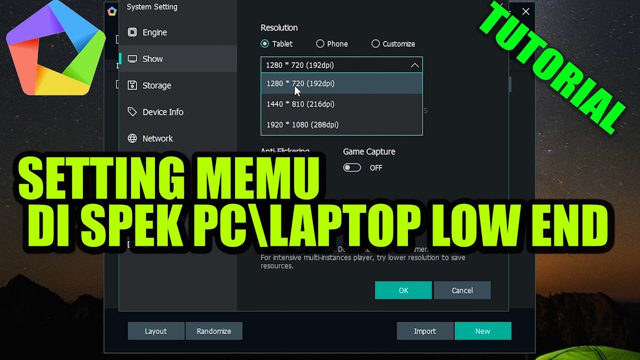 [TUTORIAL] | Cara setting MEMU App Player agar tidak lag di spek low ...