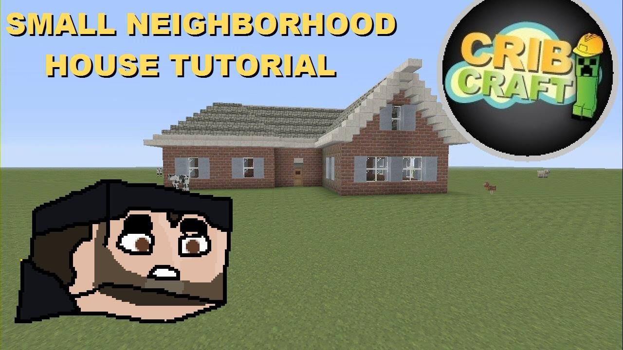 Minecraft House Tutorial- How To Build A Small Brick House (Minecraft ...