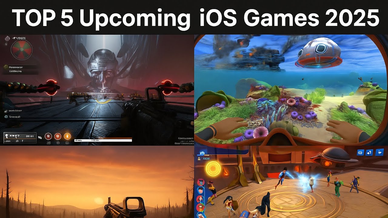 Top 5 Mobile Games Coming in 2025 (iOS Edition) - YouTube