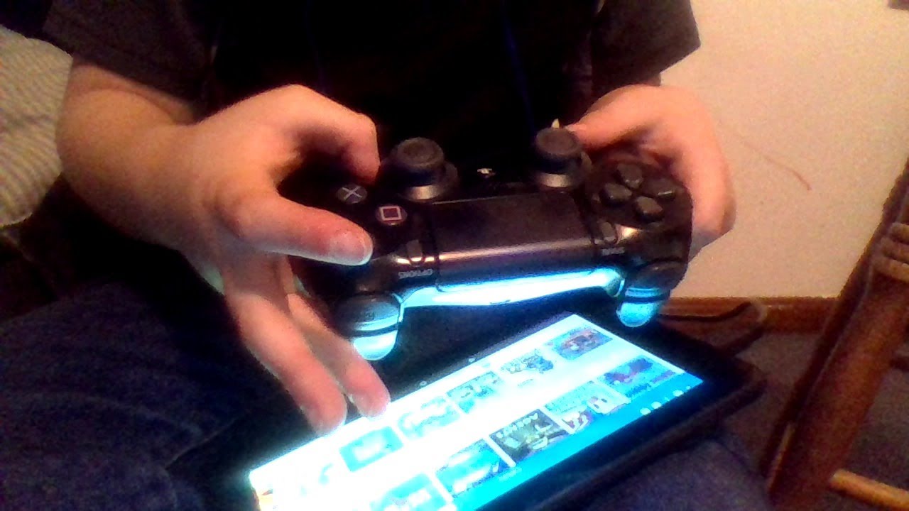 playing roblox on kindle fire and using a ps4 controller - YouTube
