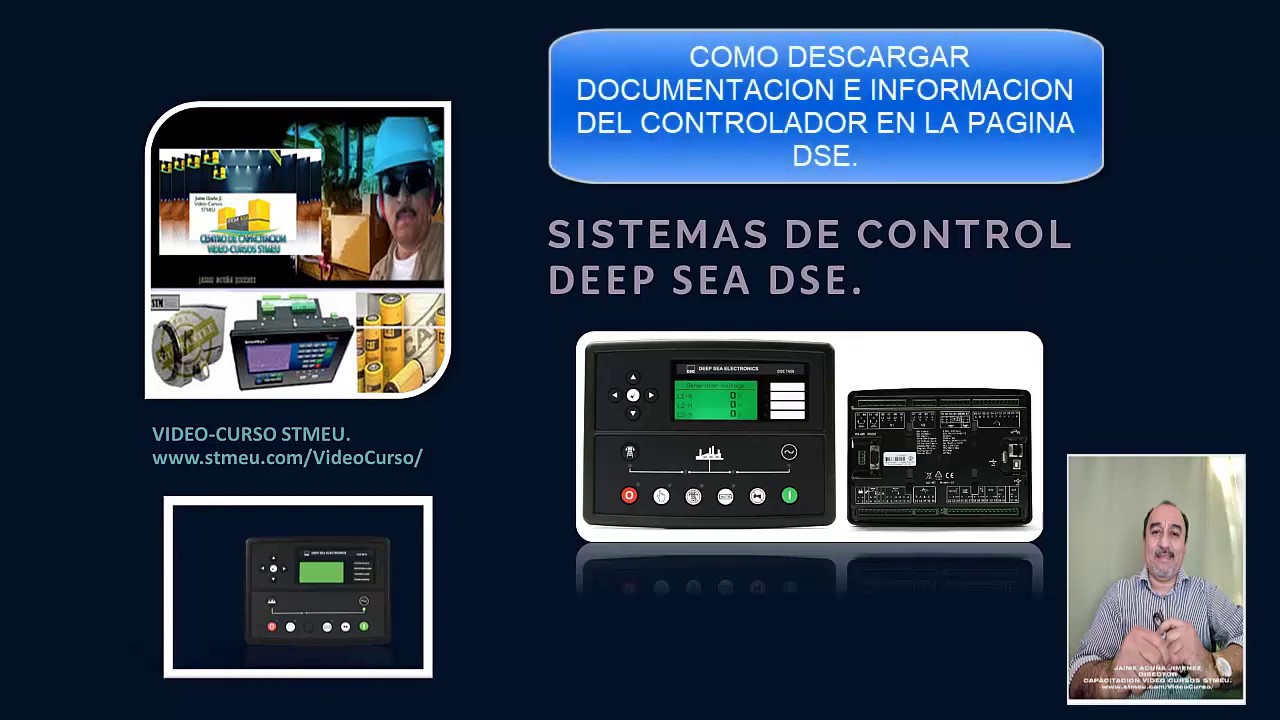 DSE 7320 y otros controladores DeepSea. (Parte I) Subtitulado. - YouTube