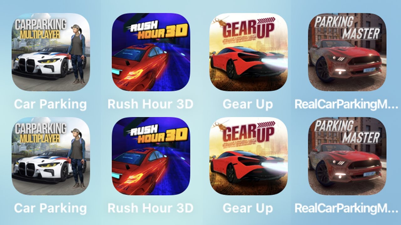 Car Parking, Rush Hour 3D, Gear Up and More Car Parking Games iPad ...