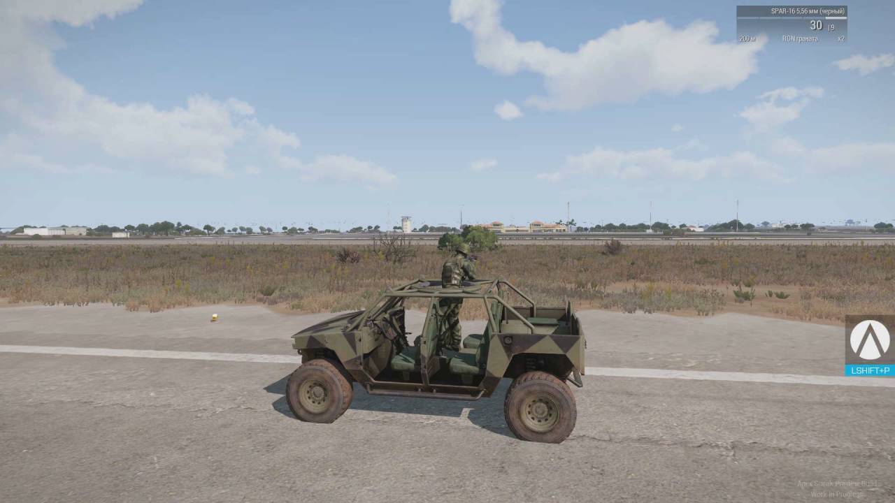 Arma 3 Apex Обзор нового транспорта и оружия Spar-16 Prowler CTRG - YouTube