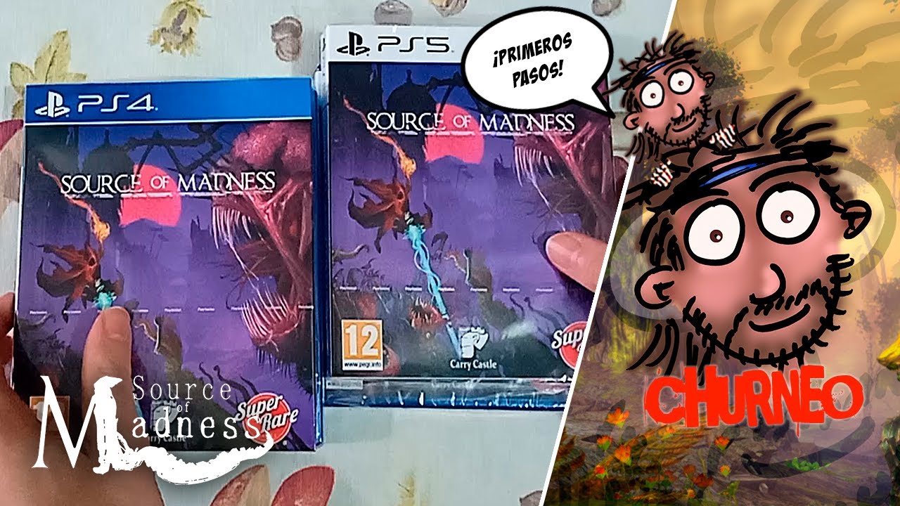 ¡Roguelite Lovecraft. Unboxing PS4 PS5 exclusivo Super Rare Games ...