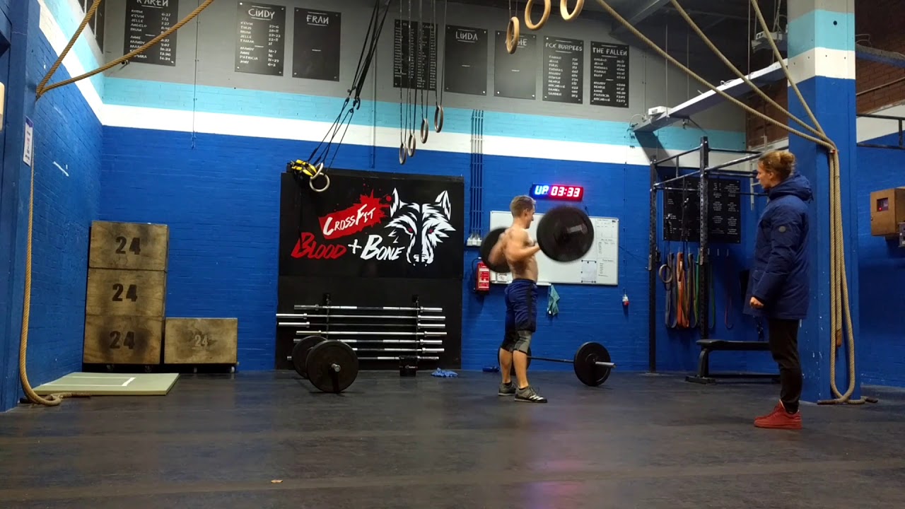 Thijs Ossebaar Teens Throwdown wod 3 - YouTube