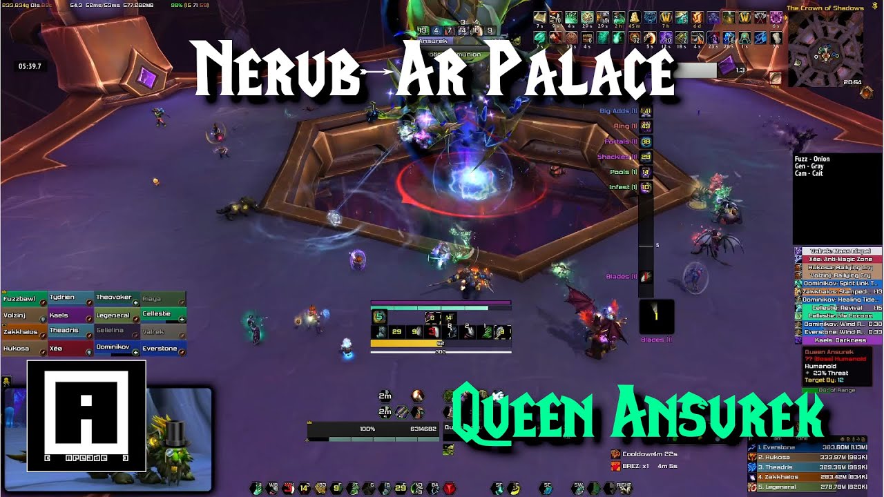 Queen Ansurek - Heroic Kill | Raid Lead POV - YouTube
