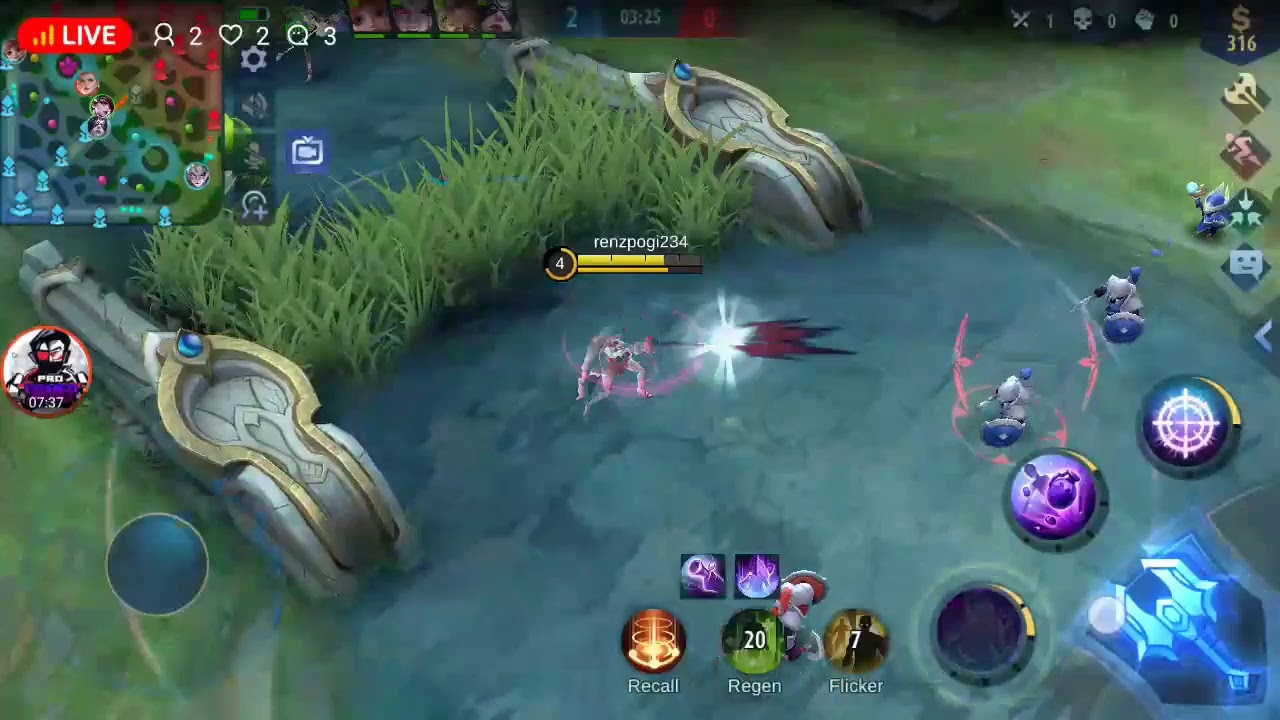 Mobile legends live stream - YouTube