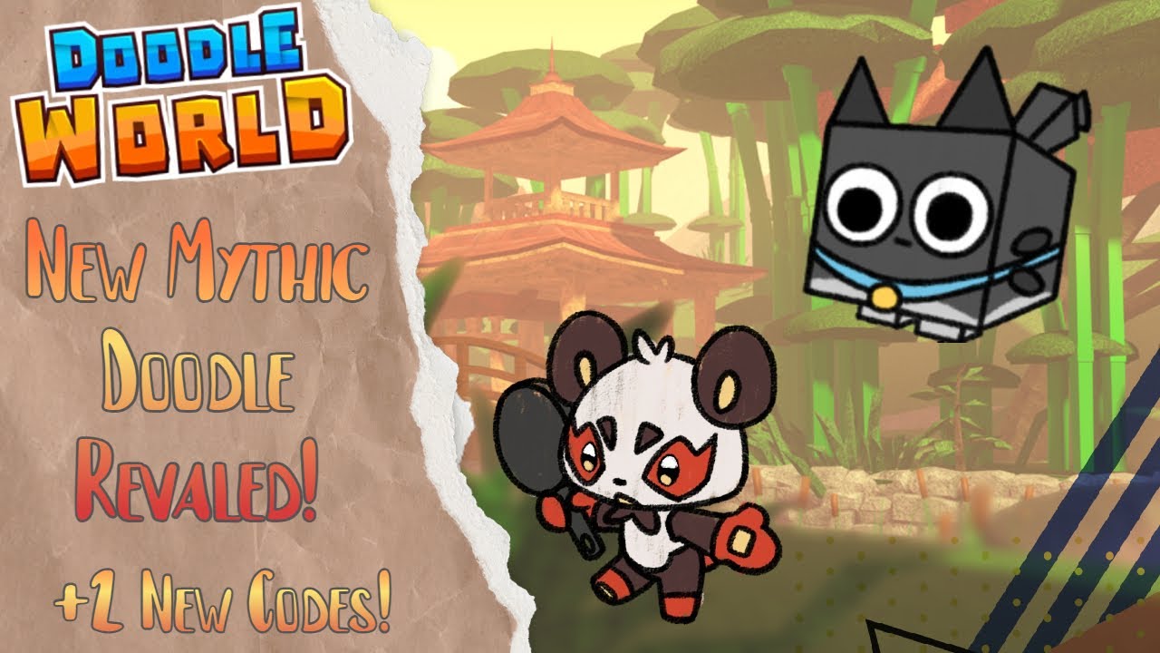 New Mythic Doodle + Lvl Cap Raised! Doodle World Roblox - YouTube