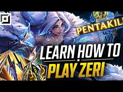 Watch this to HARD CARRY On Zeri In Season 16 - League of Legends Commentary