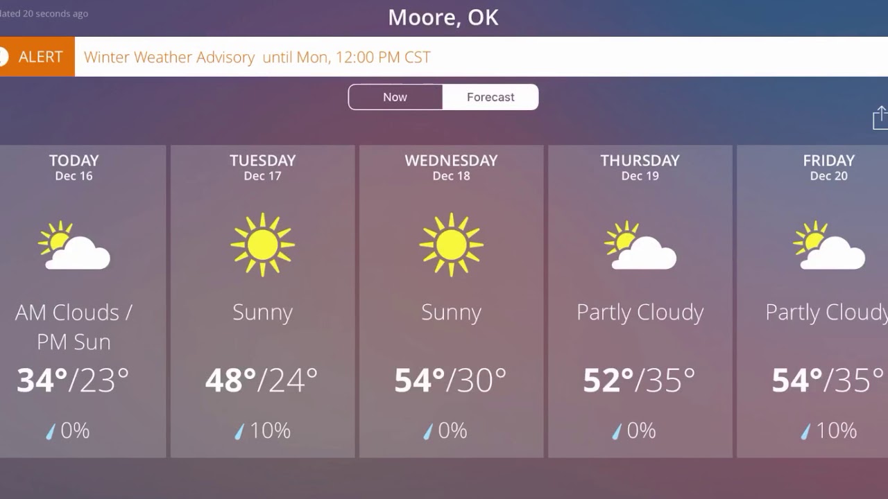 Winter Weather Advisory Until Mon., 12:00 PM CST - YouTube