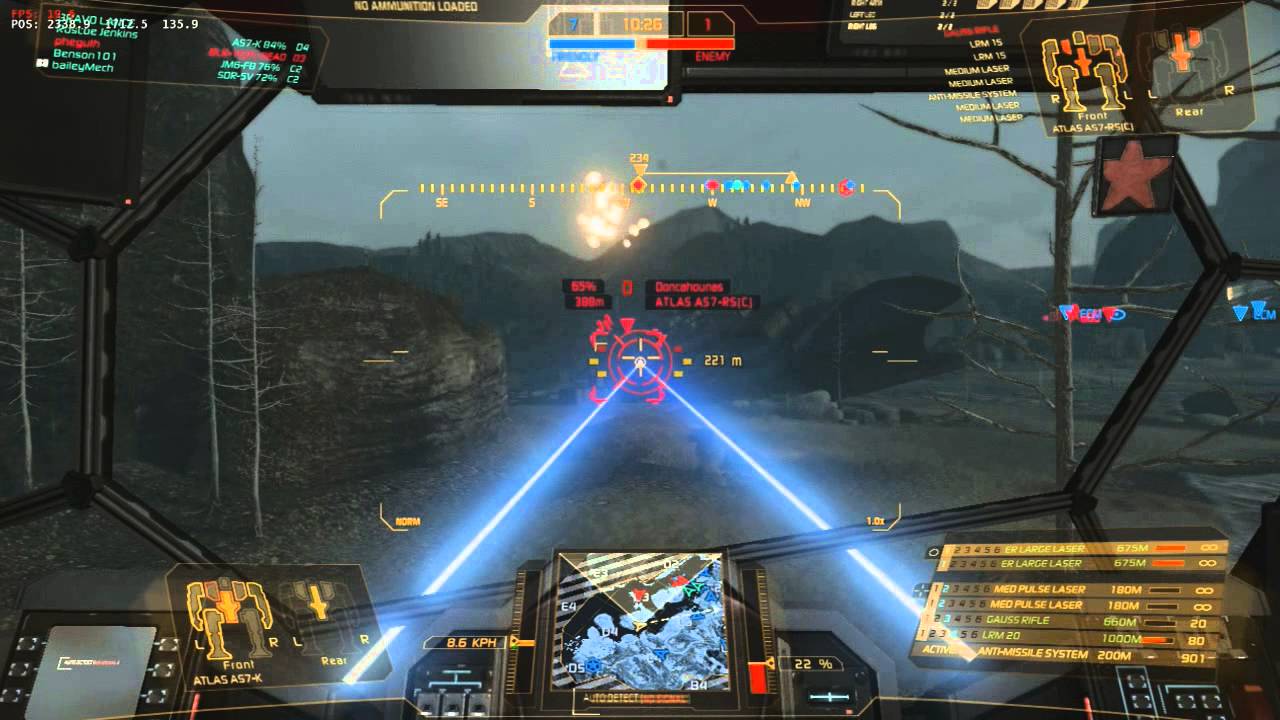 MWO: MechWarrior Online - Atlas - AS7-K - YouTube