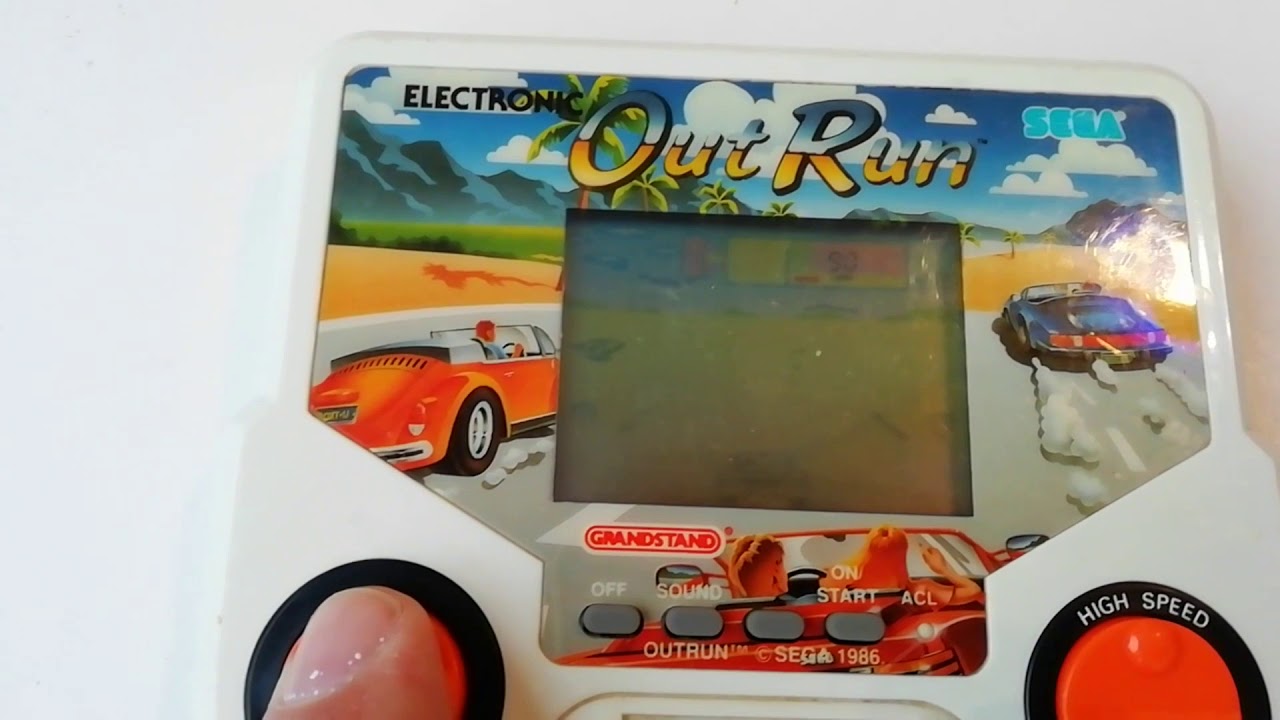 Vintage Tiger Toys ~ Out Run Game ~ Electronic Pocket Game - YouTube