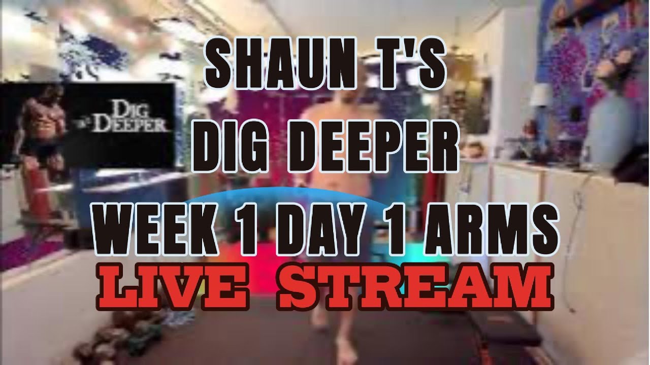 Shaun T's Dig Deeper Day 1 - YouTube