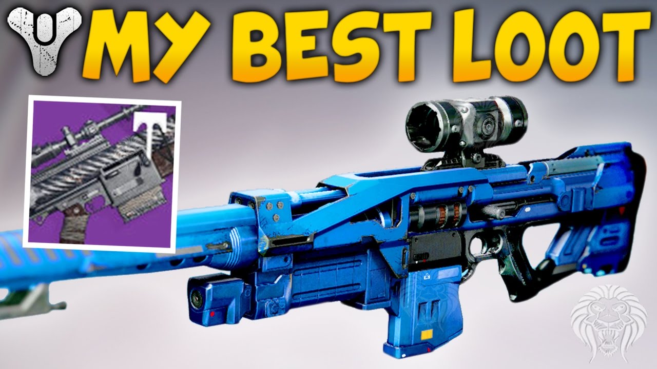 Destiny: MY BEST LOOT DROPS! God Roll Snipers, Crucible Packages ...
