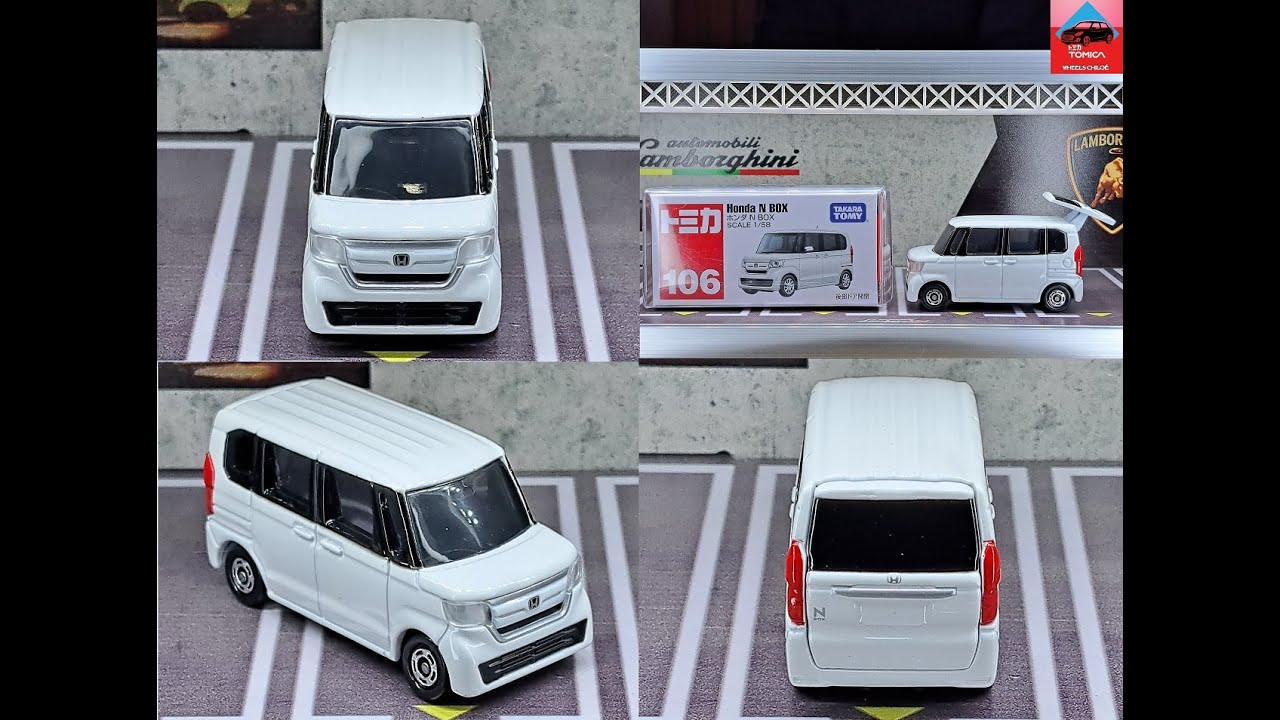 Tomica RED 106 Honda N BOX - YouTube