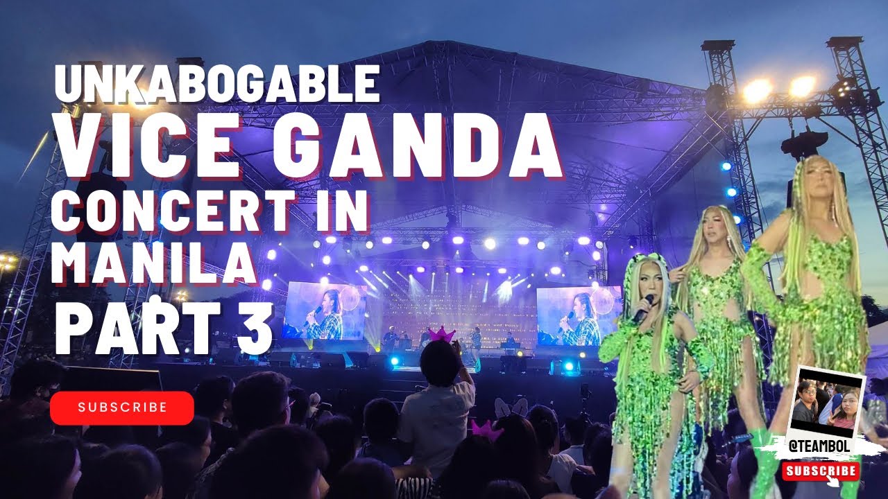 VICE GANDA CONCERT IN MANILA (kulitan with MC and LASSY) ㅣ Part 3 - YouTube