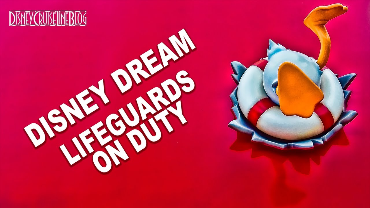 Disney Cruise Line Family Pools - Lifeguards On Duty (Disney Dream ...