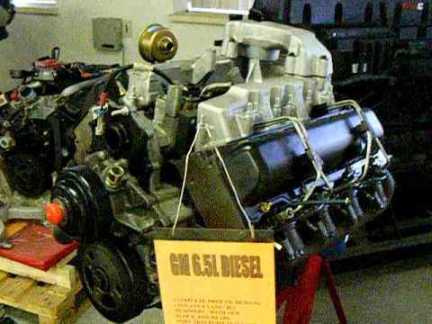6.5 turbo diesel - YouTube
