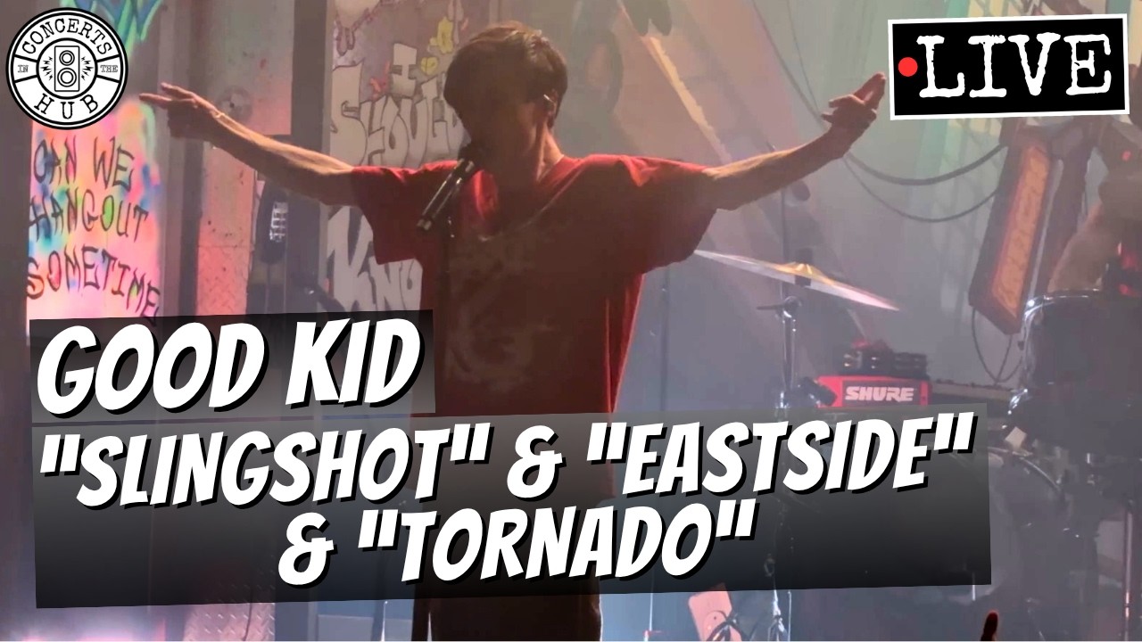 Good Kid "Slingshot" & "Eastside" & "Tornado" LIVE | Roadrunner Boston ...