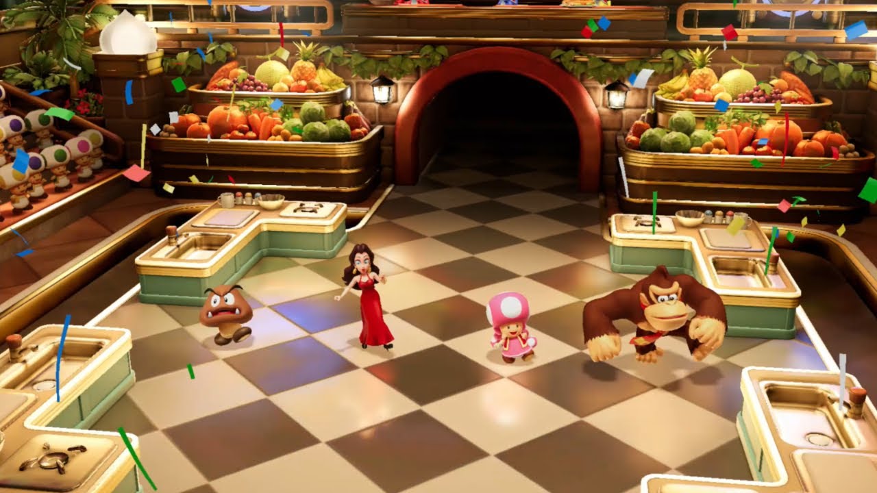 Super Mario Party Jamboree (Rhythm Kitchen & Paratroopa Flight School ...