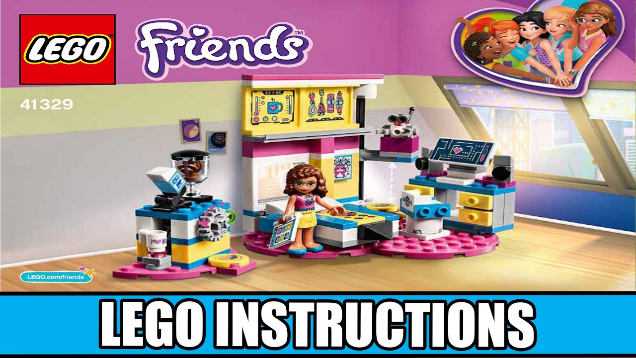 LEGO Instructions - Friends - 41329 - Olivia's Deluxe Bedroom ...
