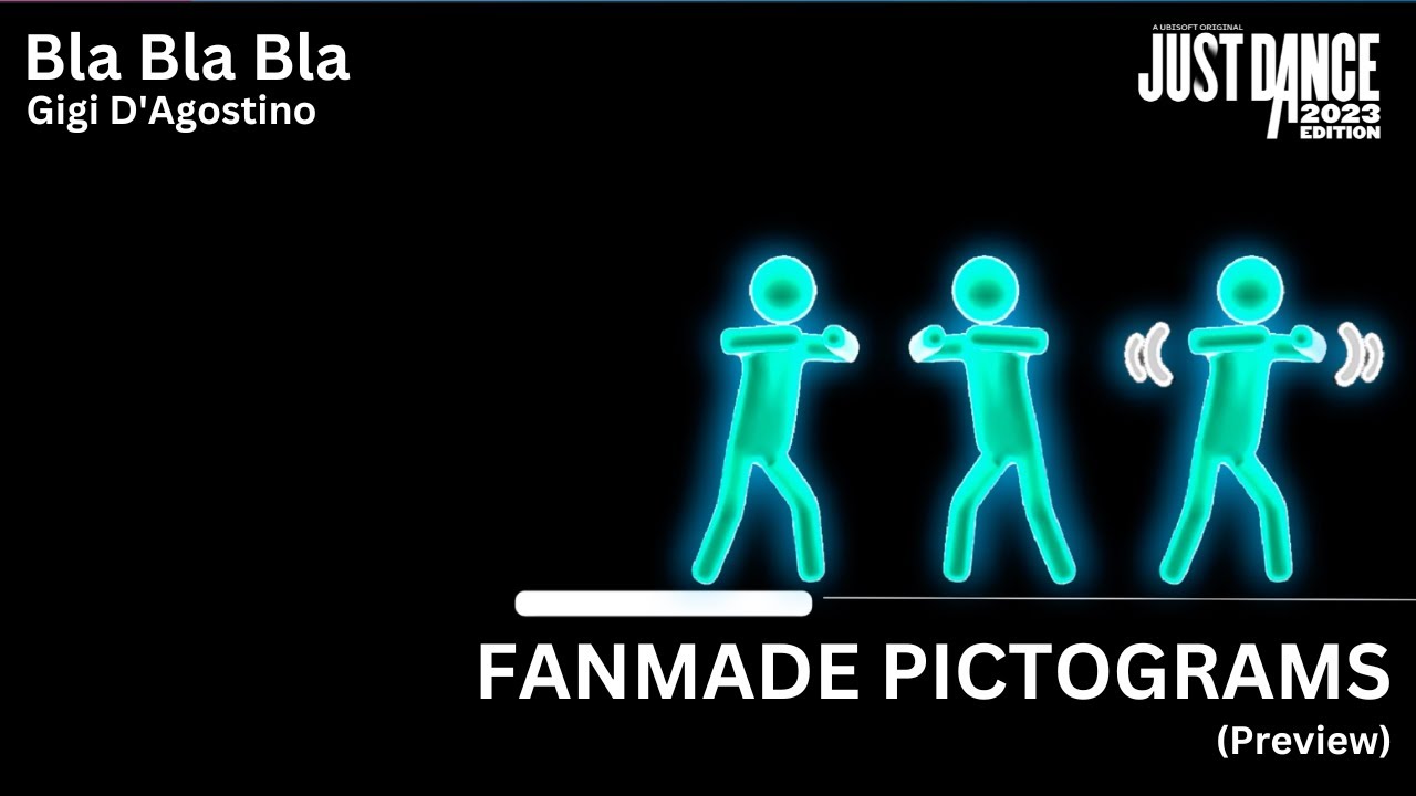 (Just Dance Fanmade) Bla Bla Bla - Gigi D'Agostino - Fanmade Pictograms ...