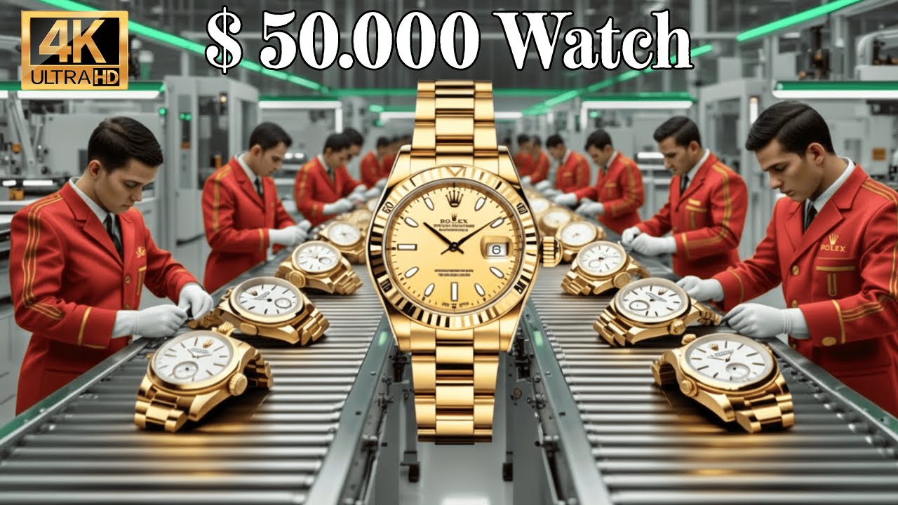 Inside A $100 MILLION Swiss Factory: From Raw Steel to ULTRA-LUXURY ...