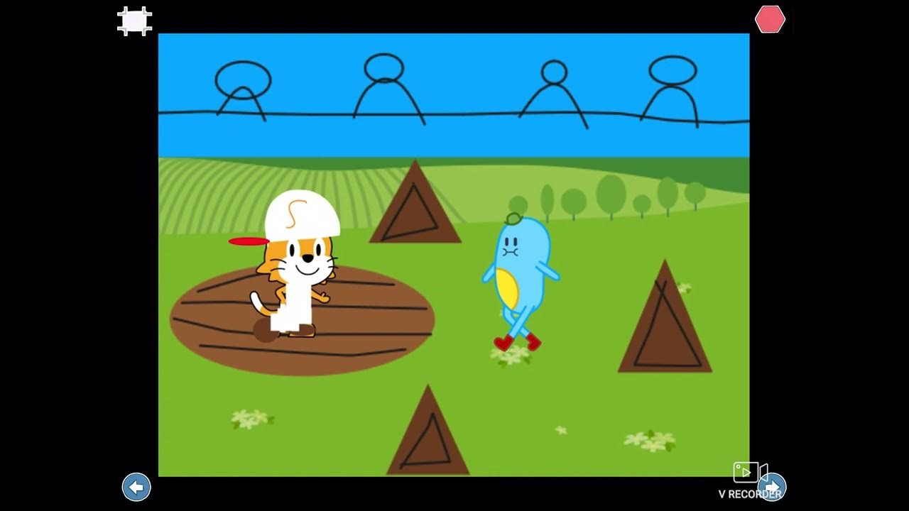 Scratch jr : baseball hit - YouTube